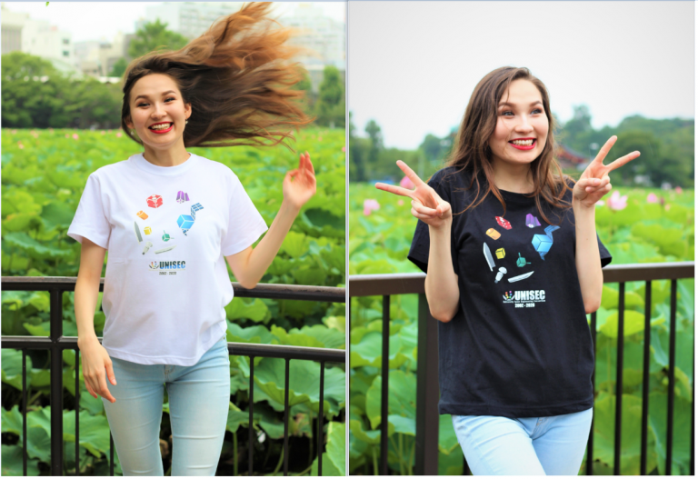UNISEC T-Shirts 2020 photo session
